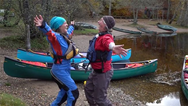 Canoeing The Spey With Kevin Callan, Ray Goodwin & Justine Curgenven