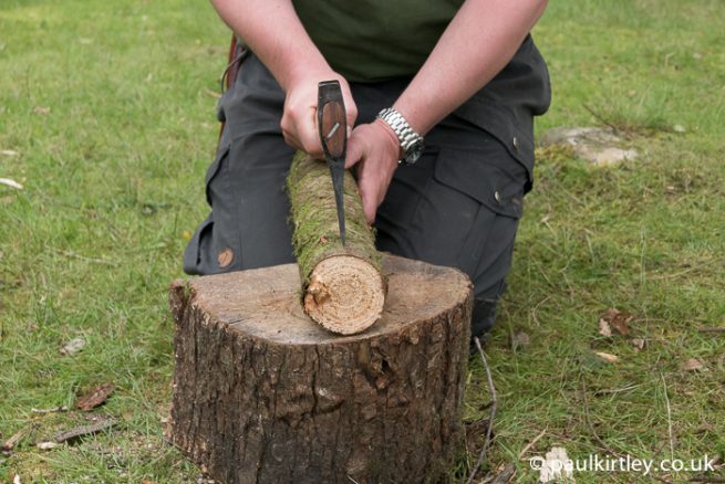 Small Wood Splitting With Axe: Reliable In Camp & On The Trail