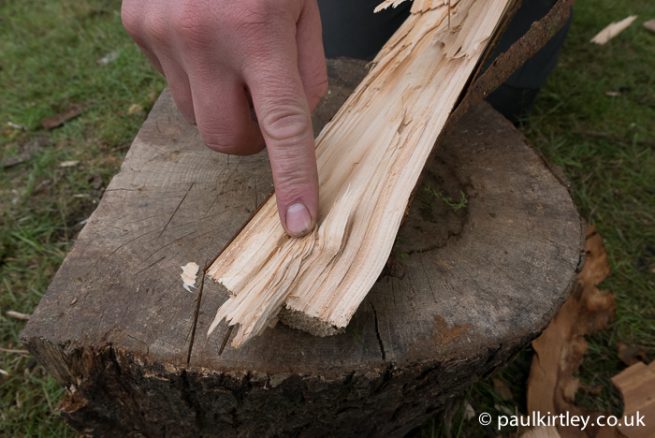 Small Wood Splitting With Axe: Reliable In Camp & On The Trail