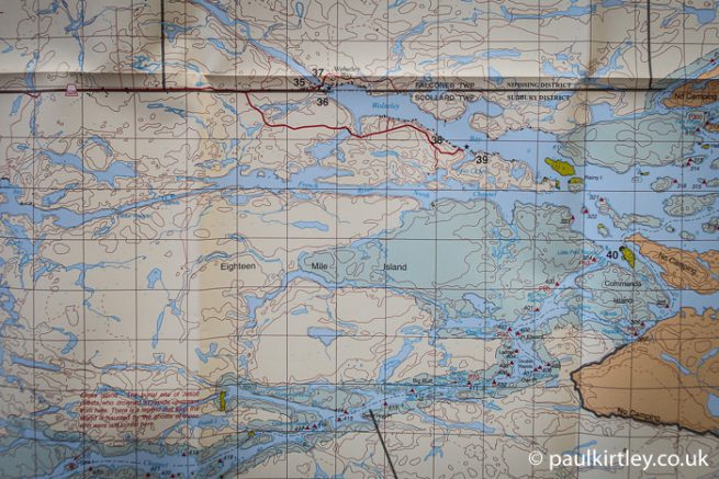 Eighteen Mile Island Loop - French River Canoe Route